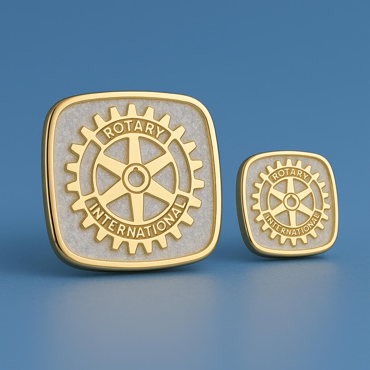 Insigna Rotary Quadra Pearl | Pin Membru Rotary | eGrav.ro