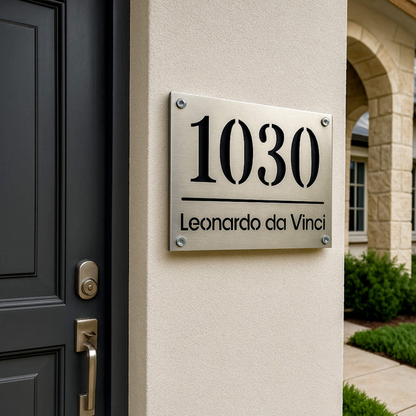 Numere de Casa Personalizate si Rezistente | eGrav.ro