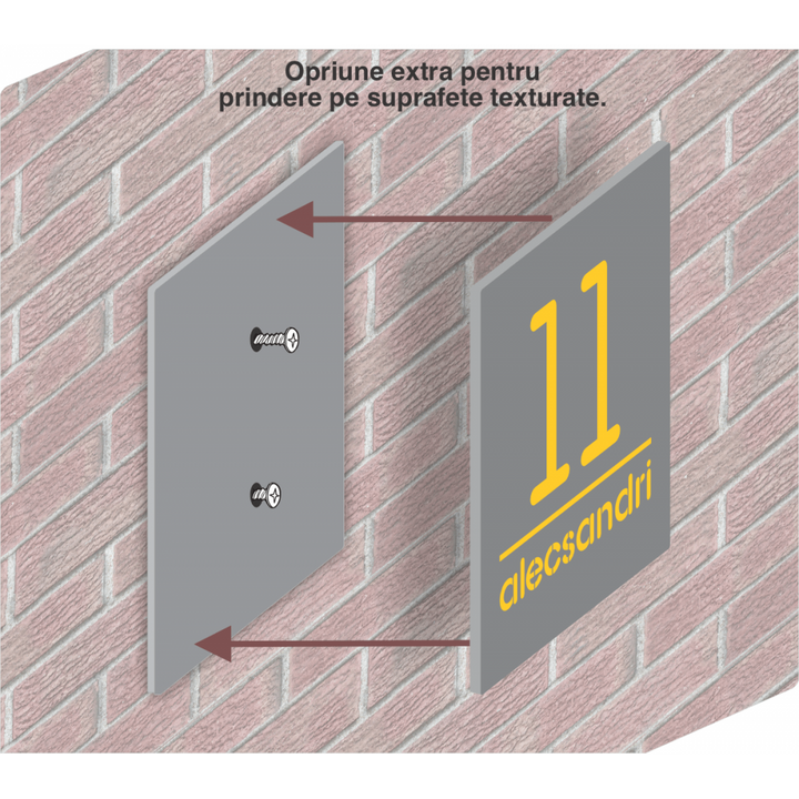 Numere de Casa Personalizate si Rezistente | eGrav.ro – Gravura Pe Orice